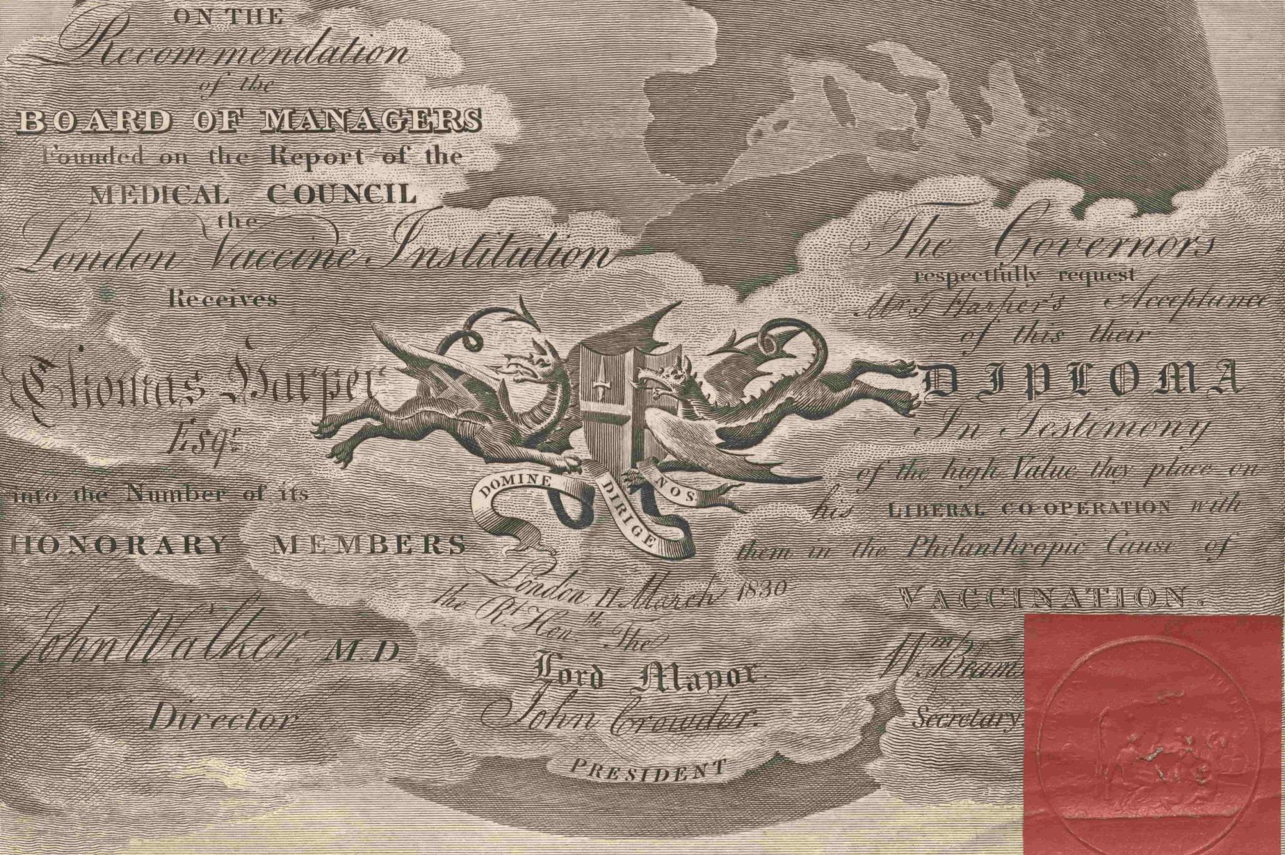 A jab in the arm | Museum of Freemasonry